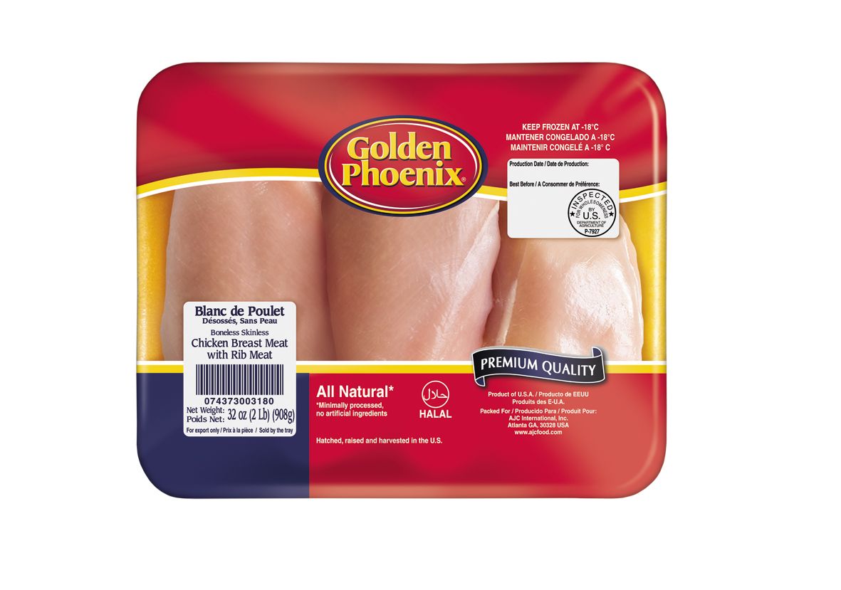 AJC International - News - News - Golden Phoenix Chicken Tray pack